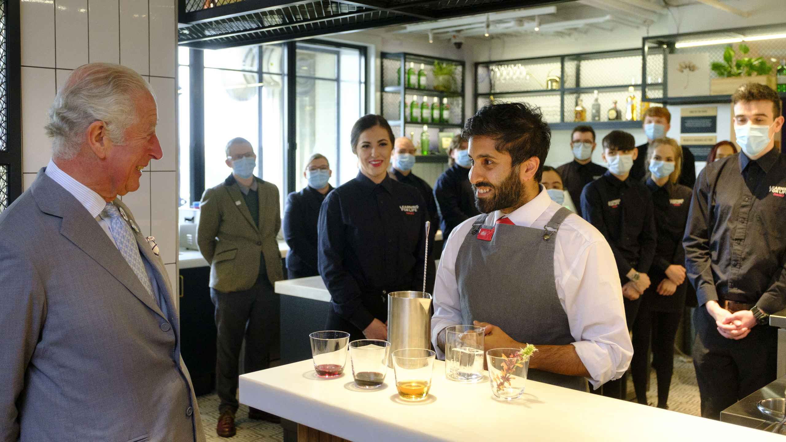 HRH The Prince Charles, Duke of Rothesay opens Johnnie Walker Princes ...